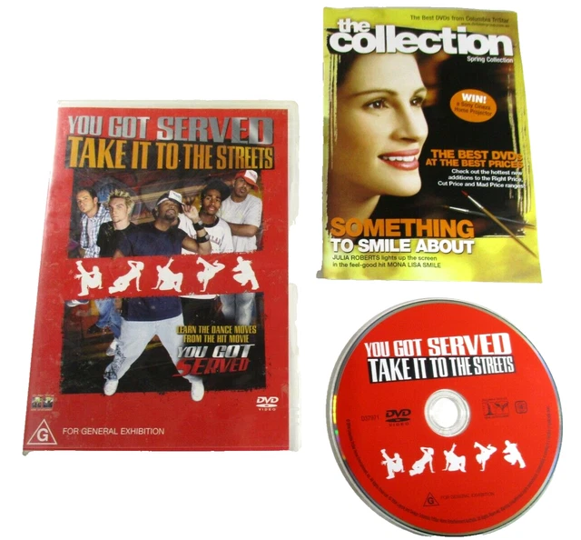 YOU GOT SERVED Take it to the Streets DVD G PAL R4 Dancing Crew 2004 ...