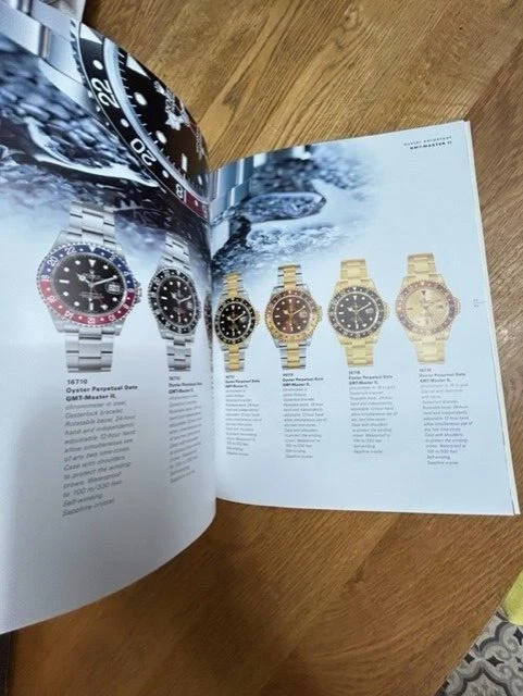 LARGE VINTAGE ROLEX Watch Catalogue; 2004; Unused; With Price List £49.95 - PicClick UK