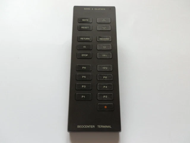 BANG & OLUFSEN Beocenter Terminal Remote Control Genuine Original 7700 ...