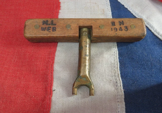 WWII 1943 DATED British Army Military Armourer's Tool Ammo Key, Mills £ ...
