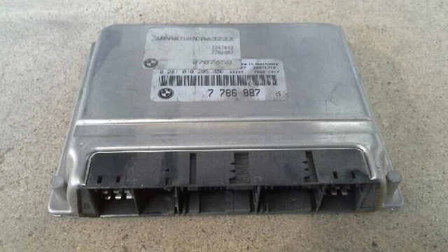 0281010205 CALCULATEUR MOTEUR Ecu Pour Bmw Serie 3 Berlina E46 320D 554 554219 EUR 215,14 ...