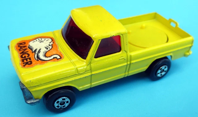 MATCHBOX ROLAMATICS NR 57 Ford Wild Life Truck Ranger 1973 Lesney Pick up gelb 1 EUR 7,50 ...