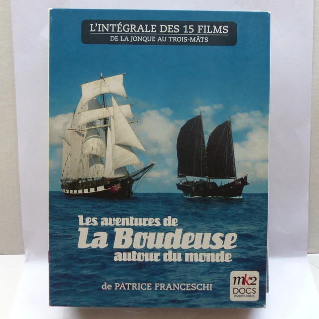 COFFRET 5X DVD Les aventures de la Boudeuse autour du monde Intégrale ...