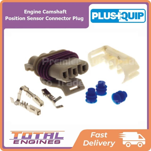 PLUSQUIP ENGINE CAMSHAFT Position Sensor Connector Plug fits Holden ...