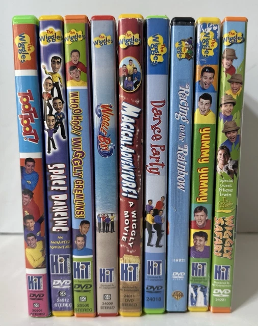 THE WIGGLES DVD Lot Kids Show Music Songs Dancing Set Of 9 £59.35 ...