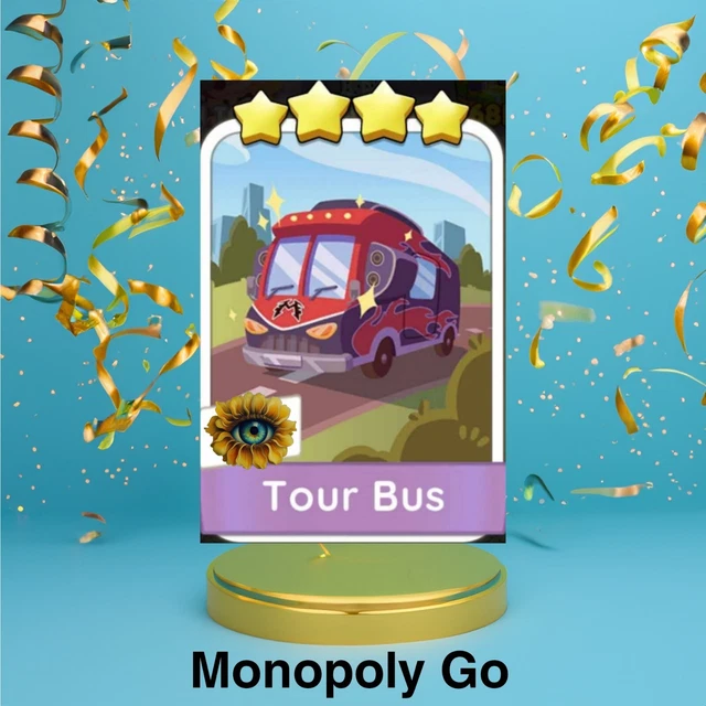 TOUR BUS (PRESTIGE) Go 4 Star Rare Sticker (INSTANT) $7.58 - PicClick AU
