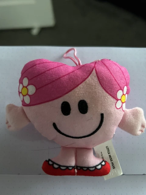MR MEN LITTLE MISS HUG 6" Cuddly Soft Plush Toy (ROGER HARGREAVES/BOOK ...