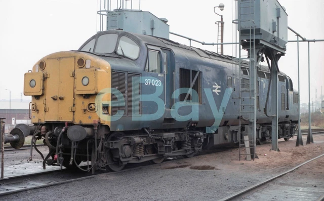 35MM RAILWAY NEGATIVE of Class 37 37023 @ Frodingham Copyright to Buyer ...