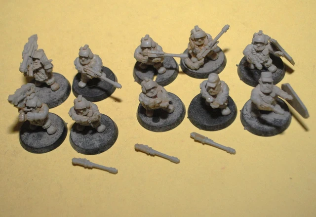 WARHAMMER 40K - Squat, - Rogue Trader, 10x Squat Trooper Squad EUR 80 ...