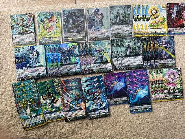 CARDFIGHT VANGUARD DECK Standard Flagburg Dragon Deck with Inlet Pulses ...