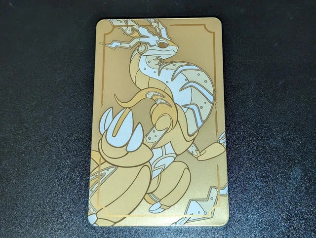 STEELBOOK GOLD POKEMON Violet Ecarlate - Nintendo Switch Collector sans ...