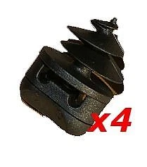 GENUINE FORD RUBBER Floor Mat Clips / Fittings / Screws - Mondeo, Focus ...