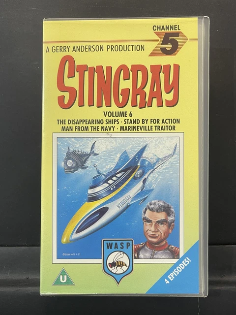 STINGRAY VOLUME 6 VHS Gerry Anderson Supermarionation Classic 1990s ...