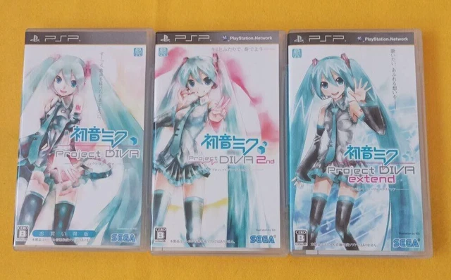 HATSUNE MIKU PROGETTO Diva 1st 2nd Espansione Set sony PLAYSTATION 3 ...