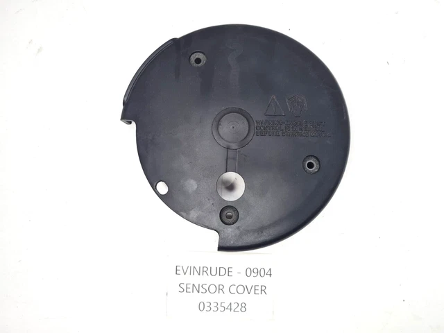 GENUINE OEM EVINRUDE Outboard Engine Motor 0335428 SENSOR COVER ASSY 90 ...