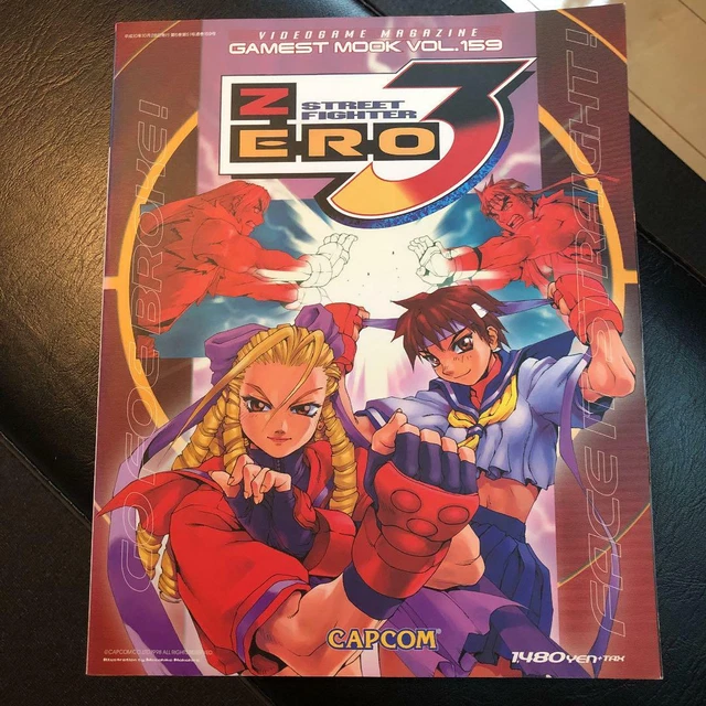 STREET FIGHTER ZERO 3 Game Guide book Gamest Mook 159 SI £15.81 ...