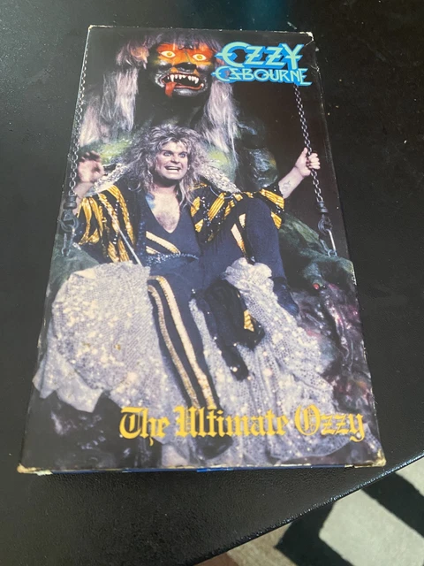 OZZY OSBOURNE - The Ultimate Ozzy Vintage VHS Tape 1986 £7.14 - PicClick UK