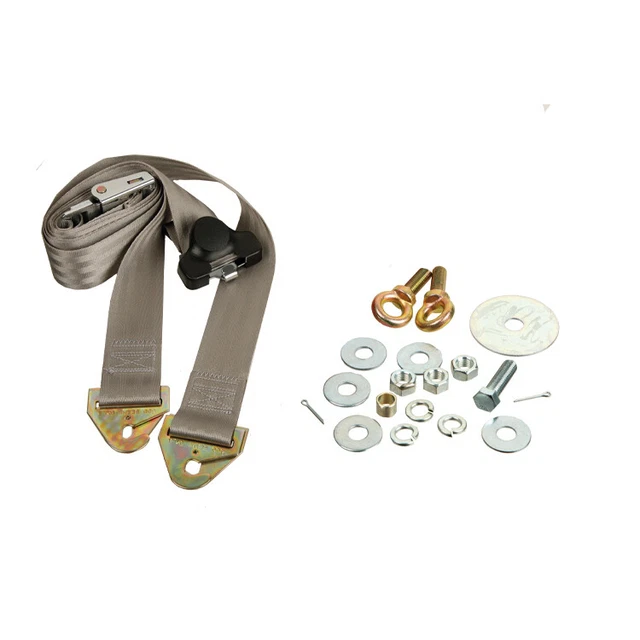 JAGUAR E TYPE Mk2 Static Seat Belt 3 Point Fixing Grey Period Looking ...