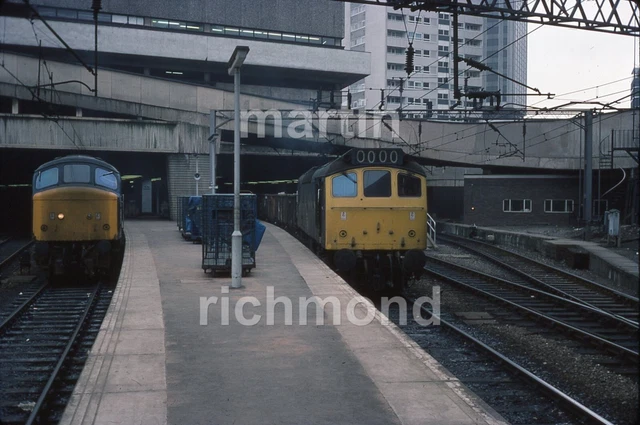 BIRMINGHAM NEW STREET Class 25 25277 1977 Kodachrome 35mm Slide RN345 £ ...