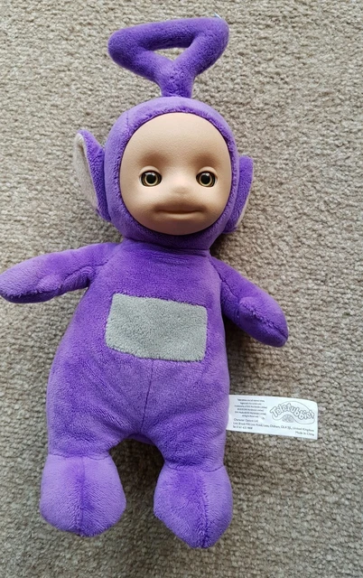 TELETUBBIES TINKY WINKY soft plush toy purple CBeebies stuffed toy ...