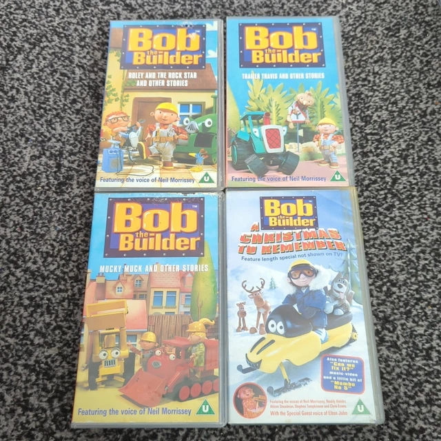 JOB LOT BOB The Builder Children's VHS Tapes BBC UNTESTED £2.20 ...