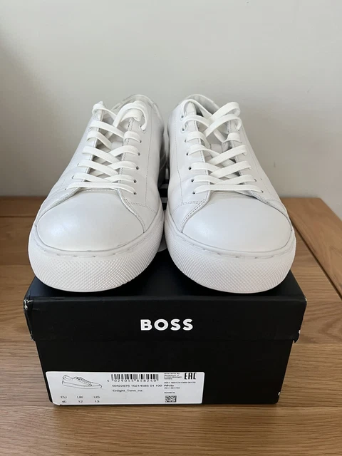 BOSS WHITE ENLIGHT Tenn Shie Size 11 EU 46 New £135.00 - PicClick UK