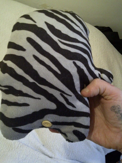 FUGGLER 8& OOGAH Boogah Zebra Special Edition Soft Toy Plush Grey ...