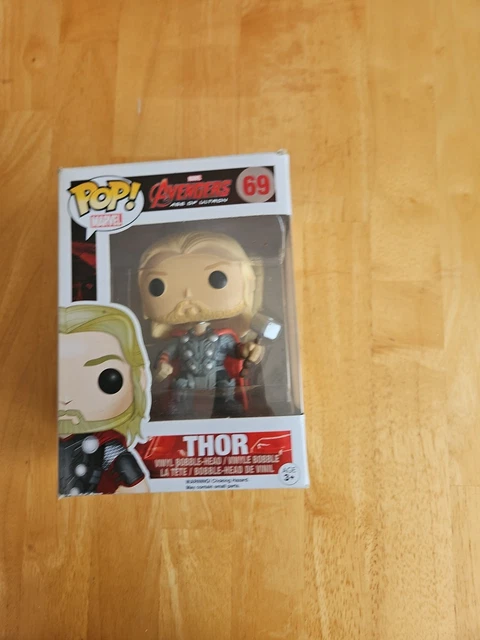 FUNKO POP! VINYL: Marvel Avengers Age of Ultron Thor Figure #69 £5.92 ...
