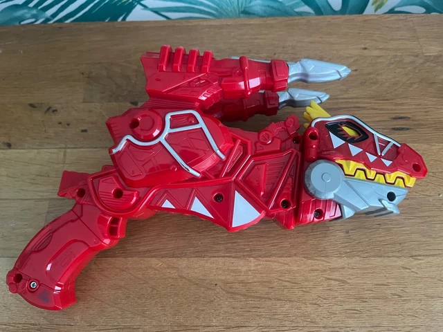 POWER RANGERS DINO Charge Red T-Rex Morpher Gun £5.00 - PicClick UK