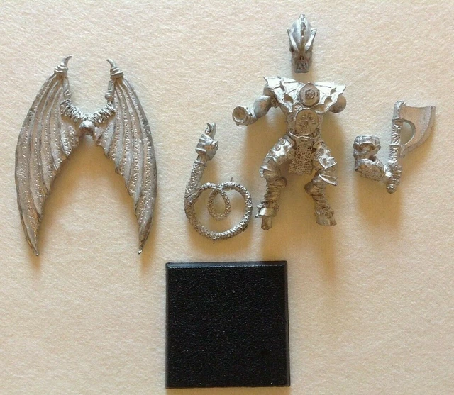 CHAOS DAEMON PRINCE Balrog Games Workshop 80s-90s Warhammer Metal ...