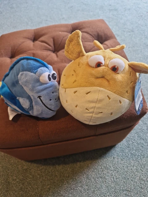 DISNEY PIXAR FINDING Nemo Dory and Bloat plush £14.99 - PicClick UK