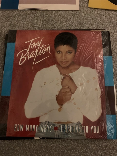 TONI BRAXTON HOW MANY WAYS 1994 US Vinyl OG12" Single RARE PICTURE ...