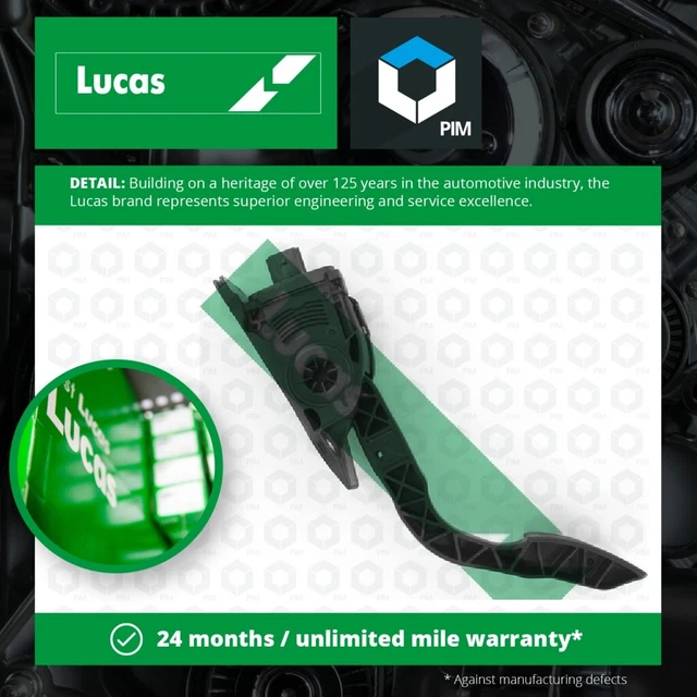 SENSOR DE POSICIÓN de acelerador acelerador LSP6538 potenciómetro Lucas ...