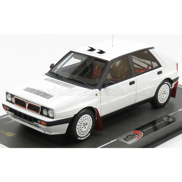 EX DISPLAY LANCIA Delta Hf Integrale 16V N 0 Base Rally 1990 White 1:18 ...