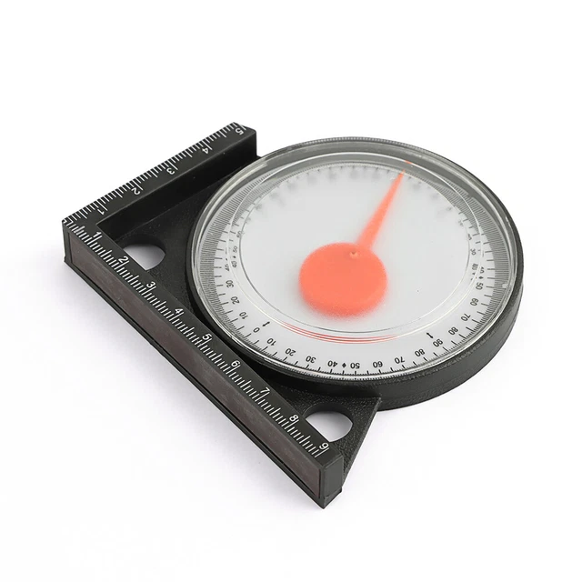 CLINOMETER SLOPE ANGLE Finder Magnetic Inclinometer Protractor Level ...