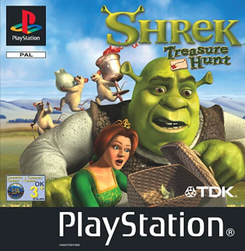 SHREK: TREASURE HUNT (PlayStation) Various: Party Game FREE Shipping ...