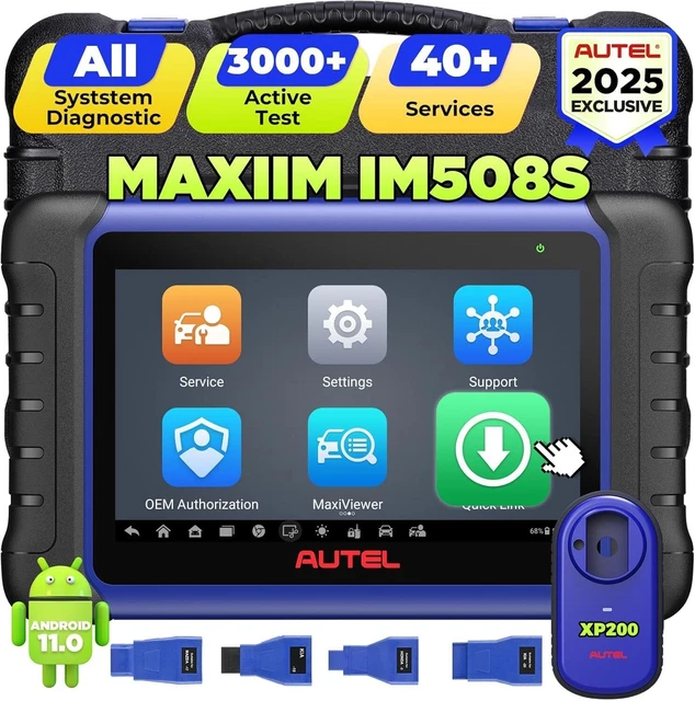 2025 AUTEL MAXIIM IM508S IMMO Key Programming Tool All System ...