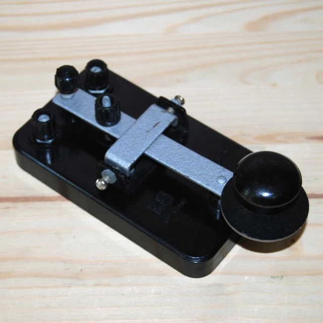 SOVIET OLD VINTAGE Training Morse Code Telegraph Key made in USSR £16. ...