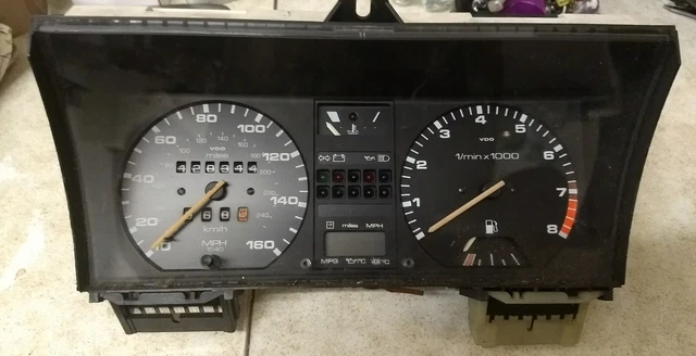 VW GOLF MK2 gti 16v (KR) Speedo Tacho Clocks - SPARES ONLY £51.00 ...