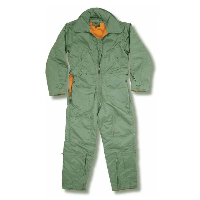 PILOT FLYING SUIT Flight Continental Aviator Air Force Army Coverall ...