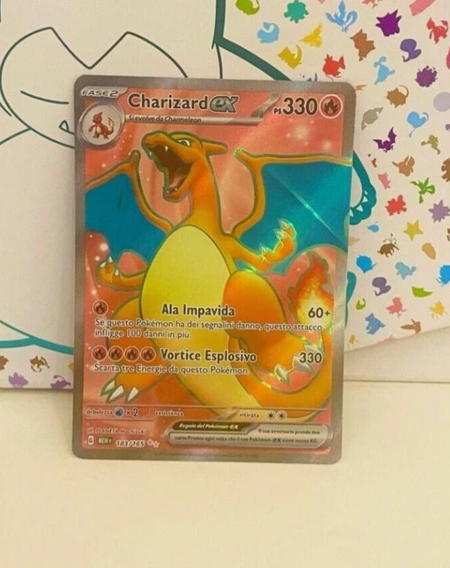 CHARIZARD EX 183/165 - Alt Art - Carta Pokemon 151 Near Mint ITA EUR 84 ...