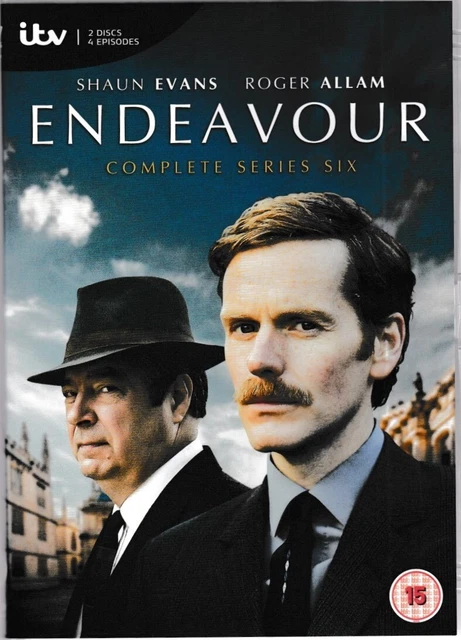 ENDEAVOUR - COMPLETE Series Six, Two DVD Region 2 Set, ITV Crime Drama ...