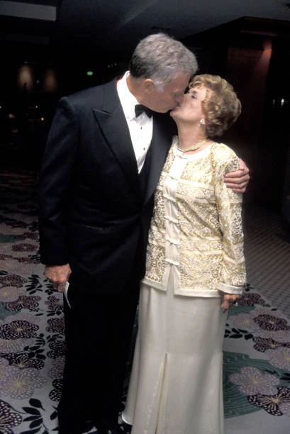 CHARLTON HESTON WIFE Lydia at 50th Anniversary Party For Charl- 1994 ...