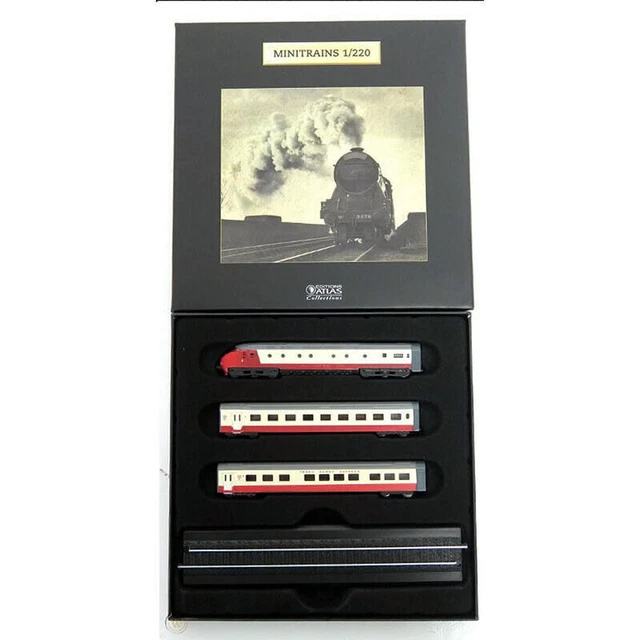 TEE EXPRESS TRAIN Edelweiss with Two Coaches 1:220 Z Scale Model ...