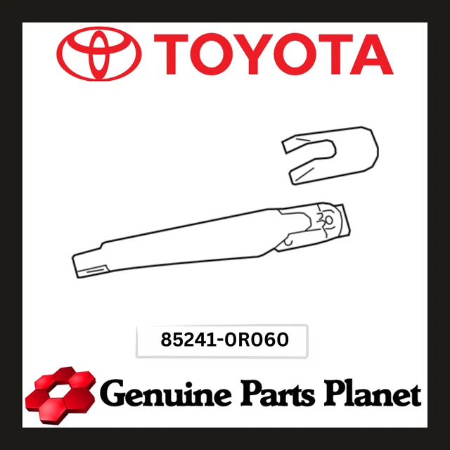 OEM GENUINE TOYOTA RAV4 2019-2022 Arm, Rr WIPER - 85241-0R060 £67.37 ...