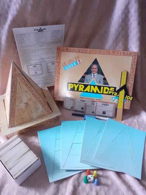 JEU PYRAMIDE FRANCE 2 Version Luxe 1996 Avec Tous Les Accessoires EUR ...