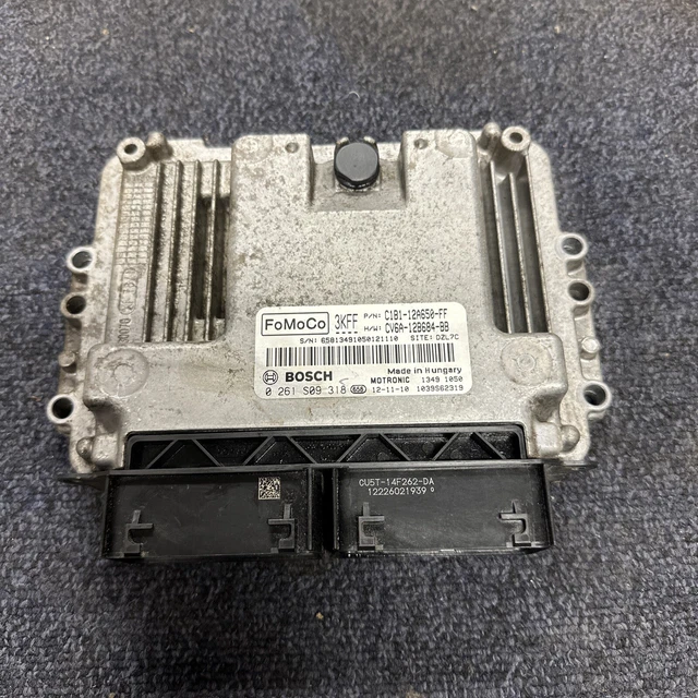 FORD FIESTA MK7 (1.0 Eco-boost) Engine Control Unit (ECU) #C1B112A650FF ...