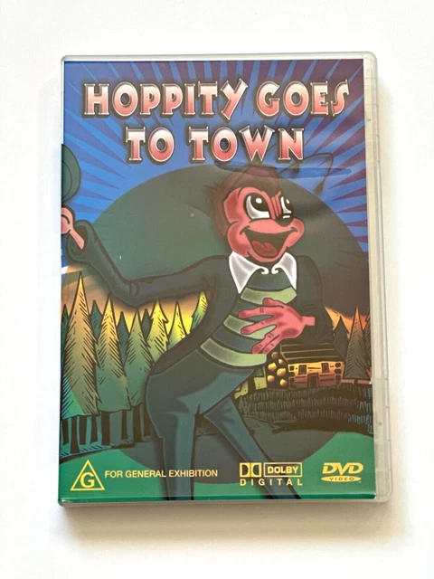 HOPPITY GOES TO Town, Classic RARE Cartoon 1941 Mr.Bug $14.95 - PicClick AU