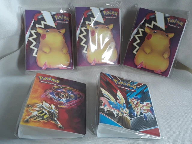 POKEMON *CARD MINI Binder* X5 Designs As Shown £25.00 - PicClick UK