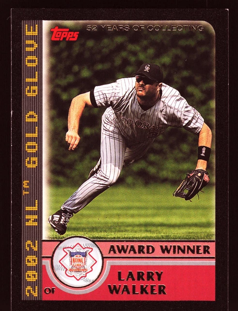 LARRY WALKER COLORADO Rockies 2003 Topps Black #701 Ser. #d /2003 EUR ...